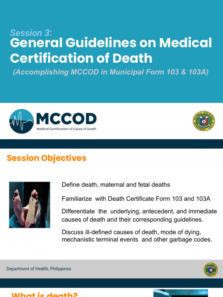 Ses 03 Understanding MCCOD | PDF