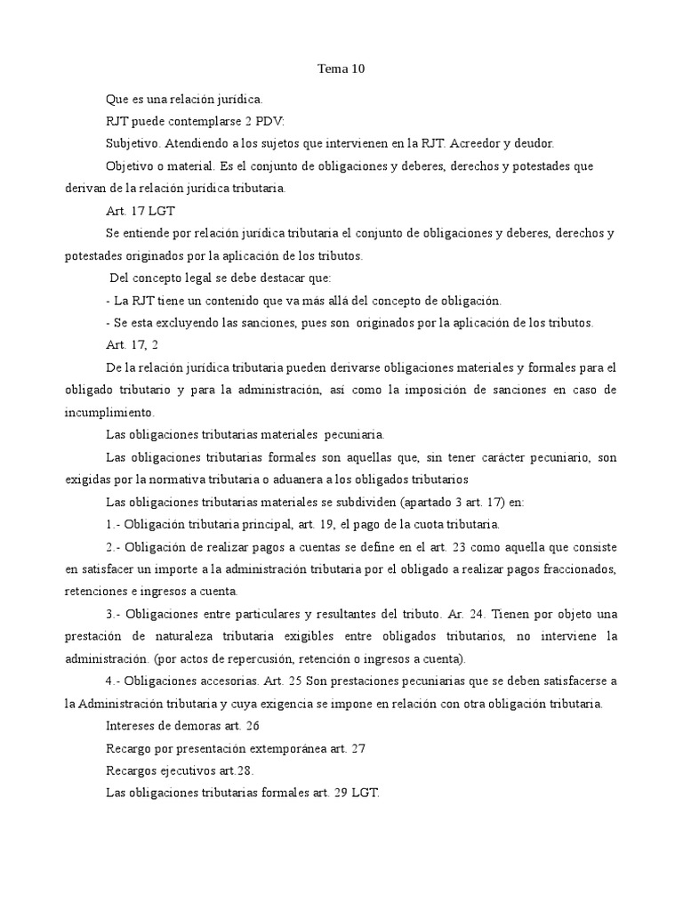 Esquema Tema 10 | PDF | Economias