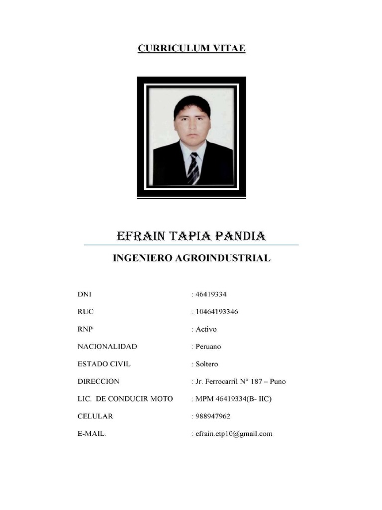 Efrain | PDF