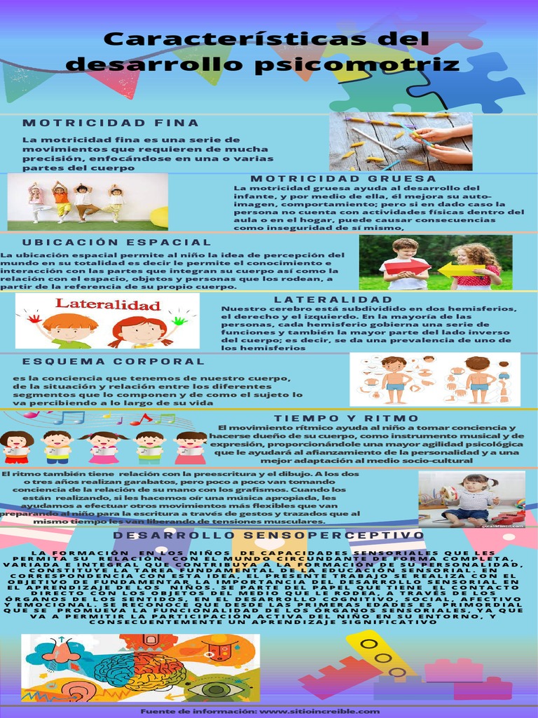 Desarrollo Psicomotriz | PDF | Hemisferio cerebral | Ritmo