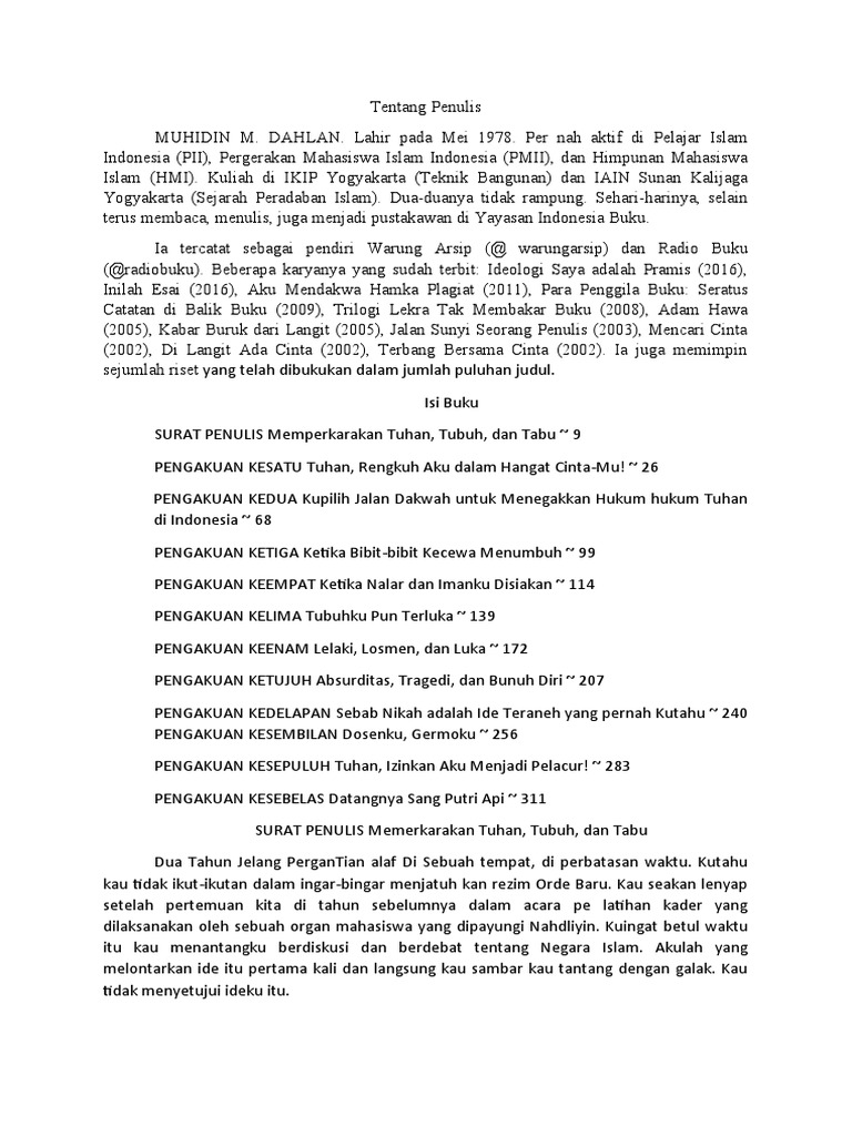 Tentang Penulis | PDF