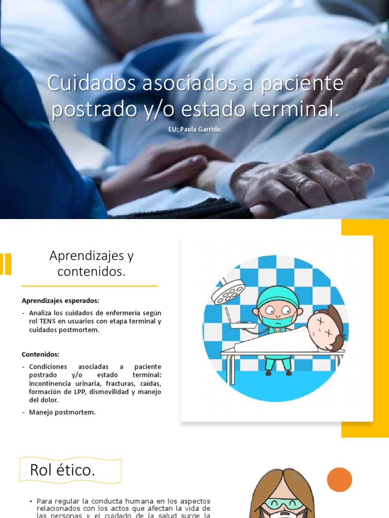 Clase 16. Cuidados Pcte Terminal | PDF | Dolor | Bioética