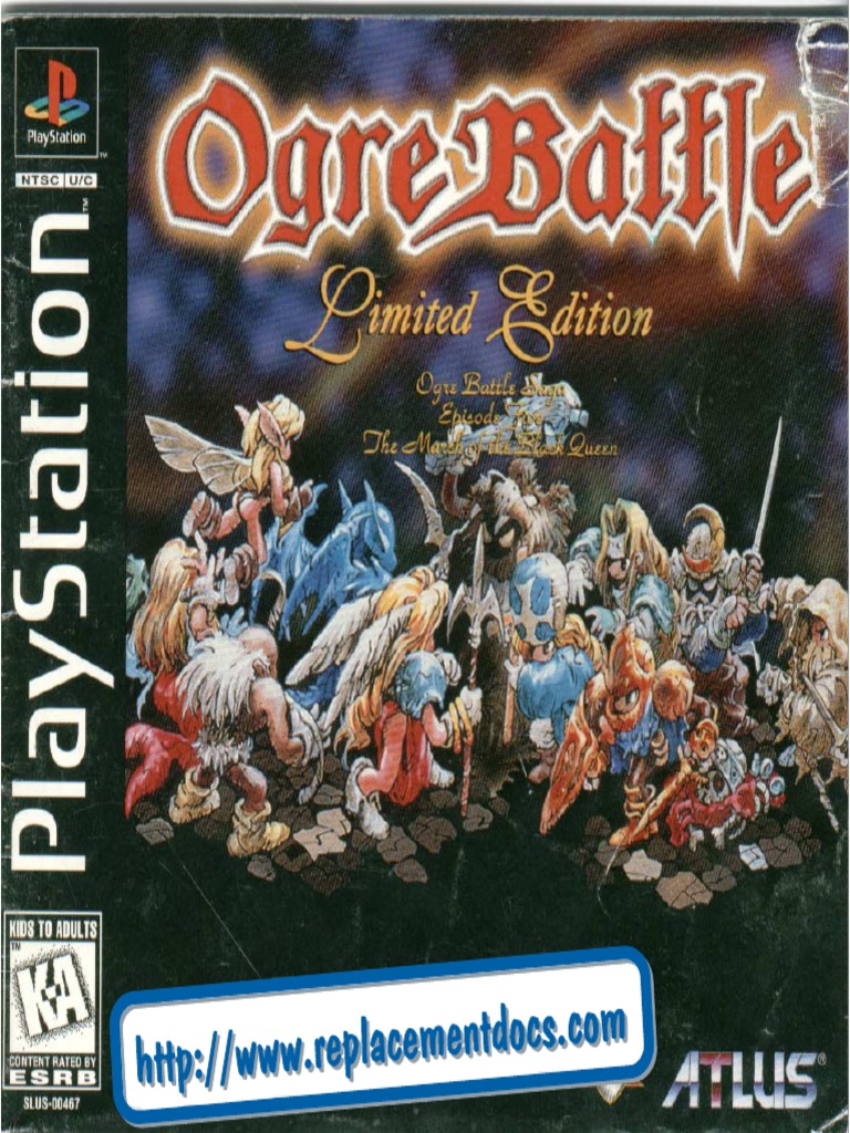 Ogre Battle - Manual - PSX | PDF