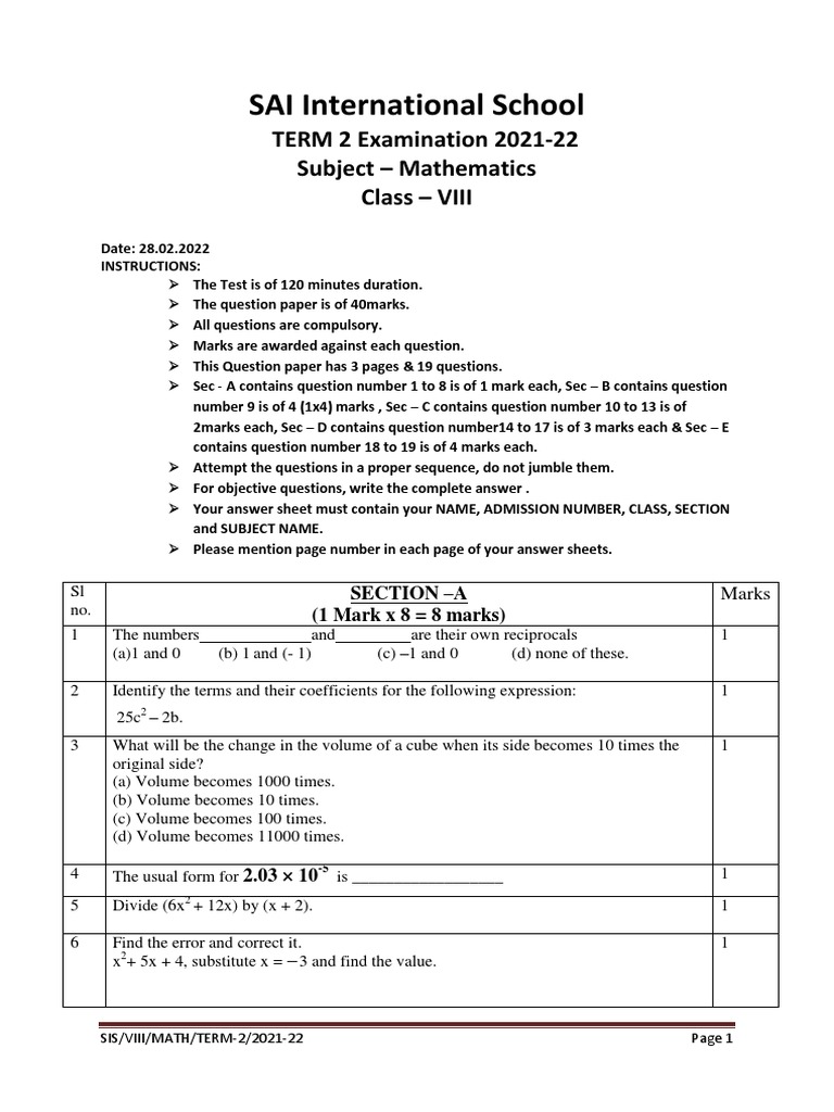 Maths Questions Pdf Vertex Geometry Cartesian Coordinate System