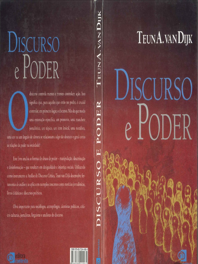VAN DIJIK. Discurso e Poder | PDF