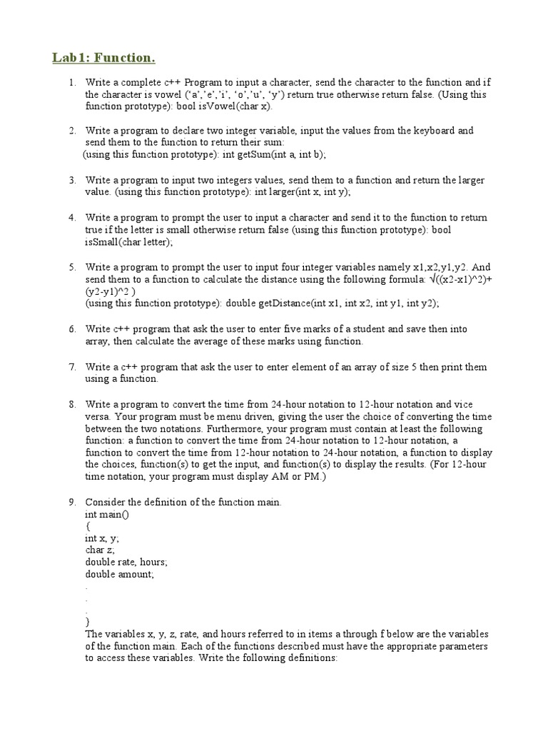 Function Pdf Function Mathematics Integer Computer Science