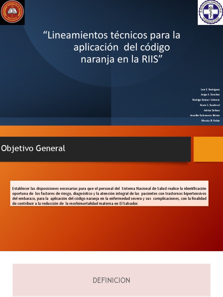 Codigo Naranja | PDF | El embarazo | Parto