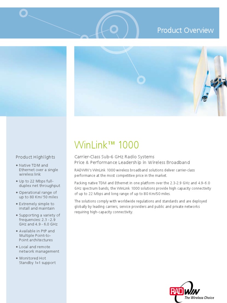 Product Overview en | PDF | Internet Access | Duplex (Telecommunications)