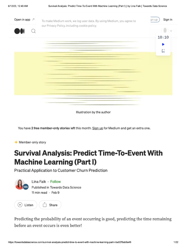 Survival Analysis | PDF