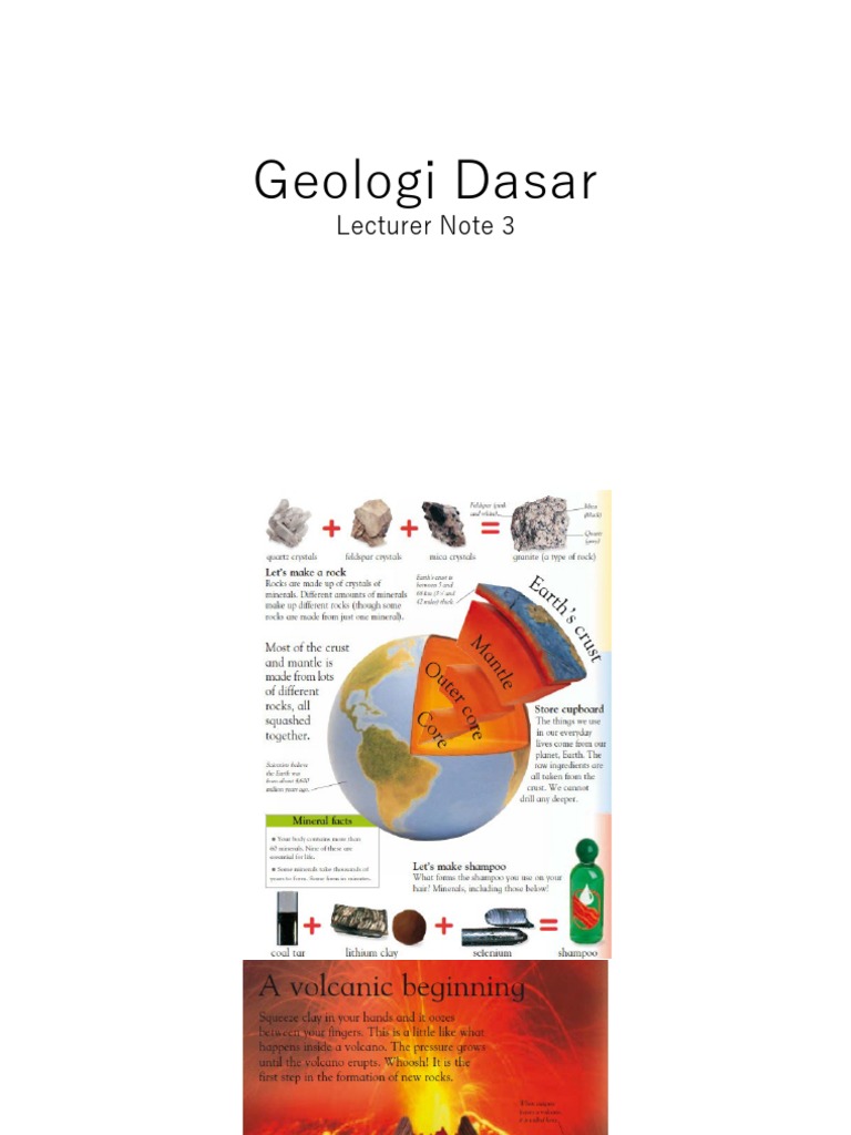 Geologi Dasar Ln 3_scbd3 | PDF