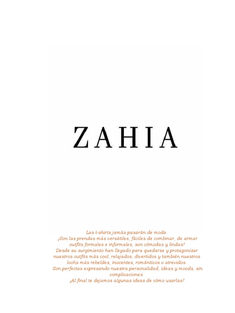 Catalogo Zahia - Py | PDF