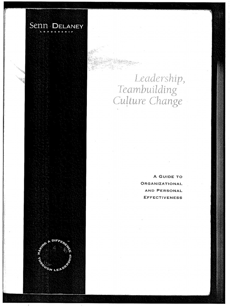 Senn Delaney - Leadership, Teambuilding, Culture Change | PDF