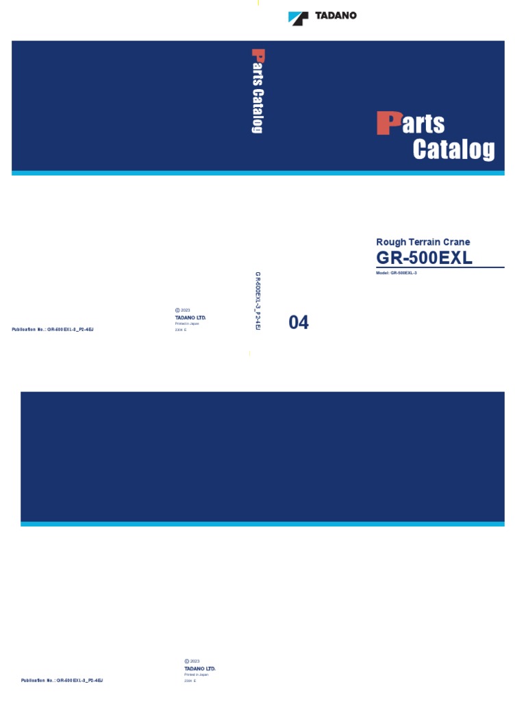 Manual Parts Gr-500exl | PDF