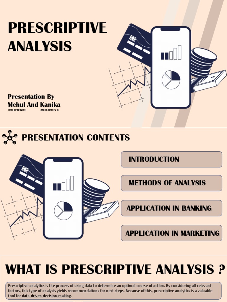 Prescriptive Analysis | PDF