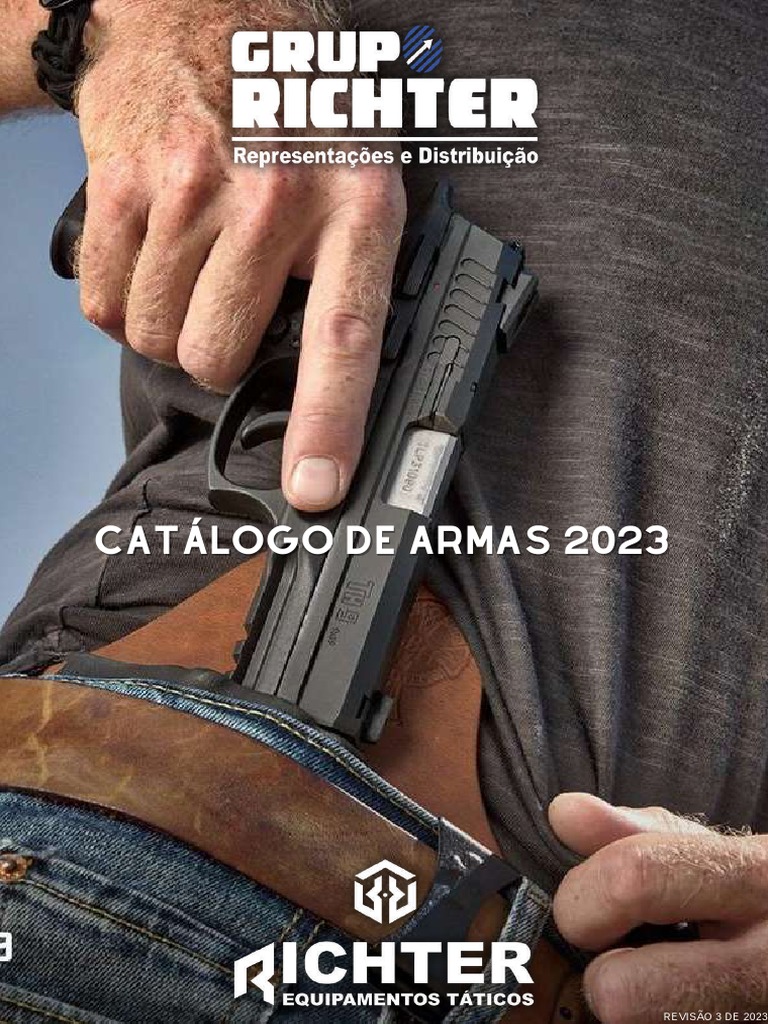 CATALOGO DE ARMAS TAURUS REV 3 | PDF | Calibre | Carregador (armas de fogo)