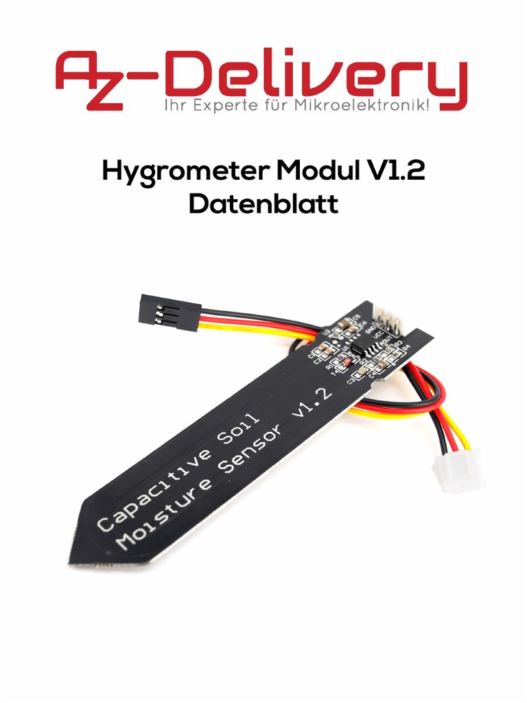 Hygrometer Modul V1.2 Datenblatt AZ-Delivery Vertriebs GMBH | PDF