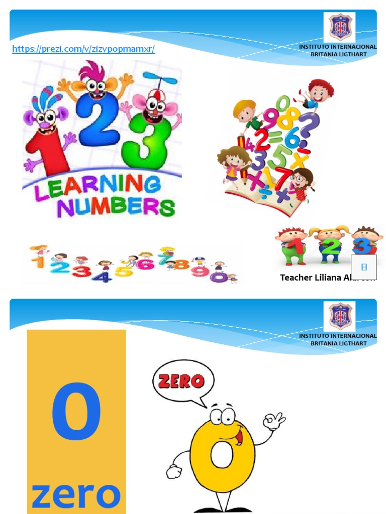 Numbers 1st Grade | PDF