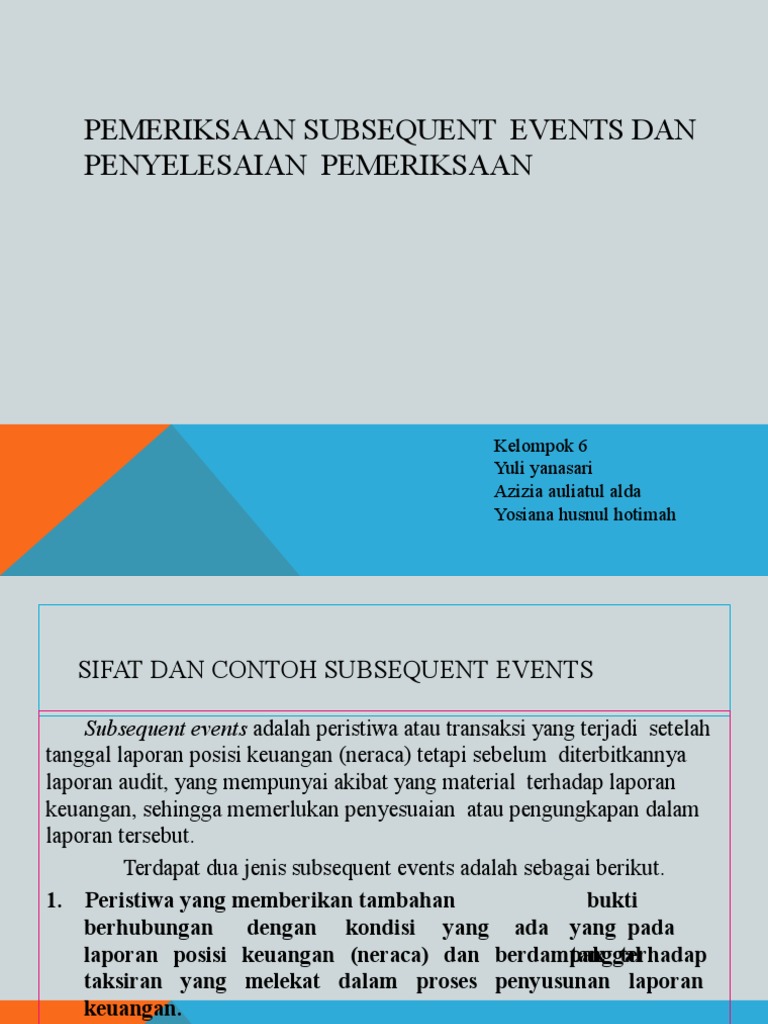 Audit Kelompok 7 | PDF