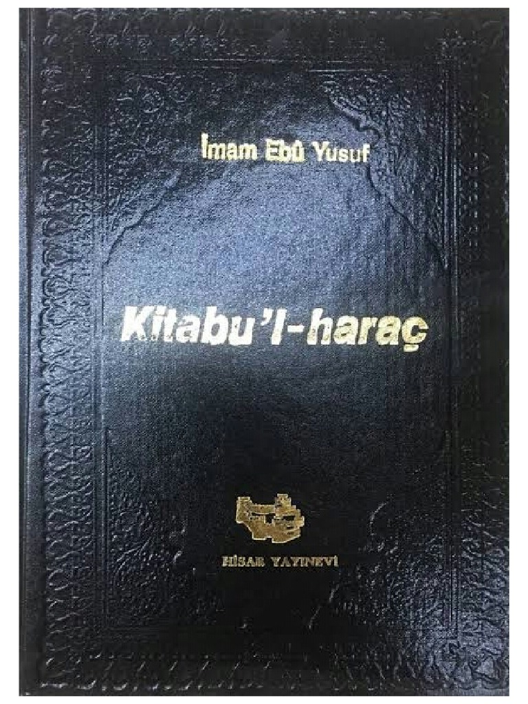 Kitabu'l-Haraç-İmam-Ebu-Yusuf | PDF