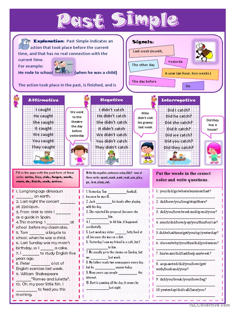 Past Simple | PDF | Linguistic Typology | Grammar