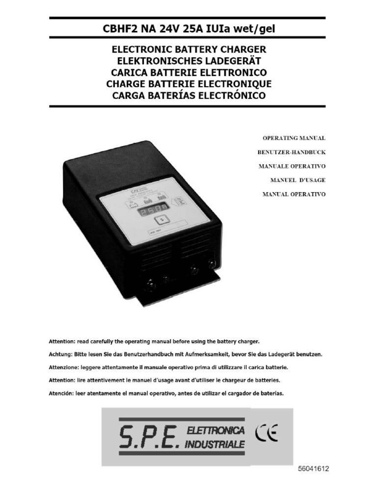 Manual charger | PDF