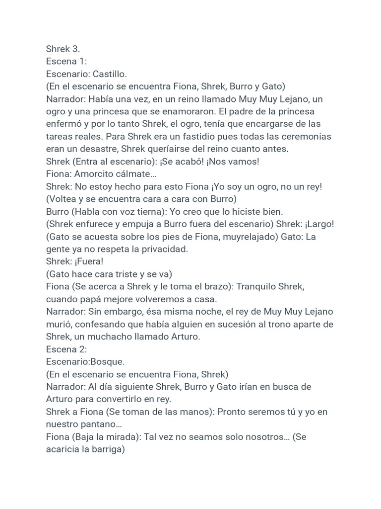 Shrek 3 | PDF