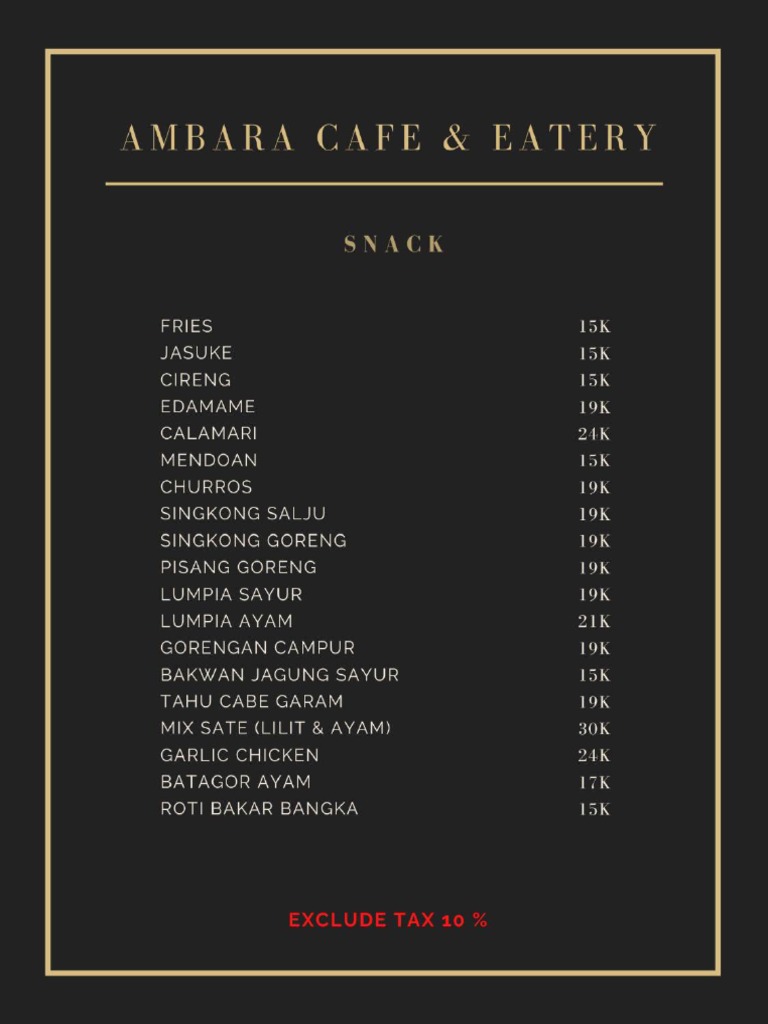Menu Ambara | PDF