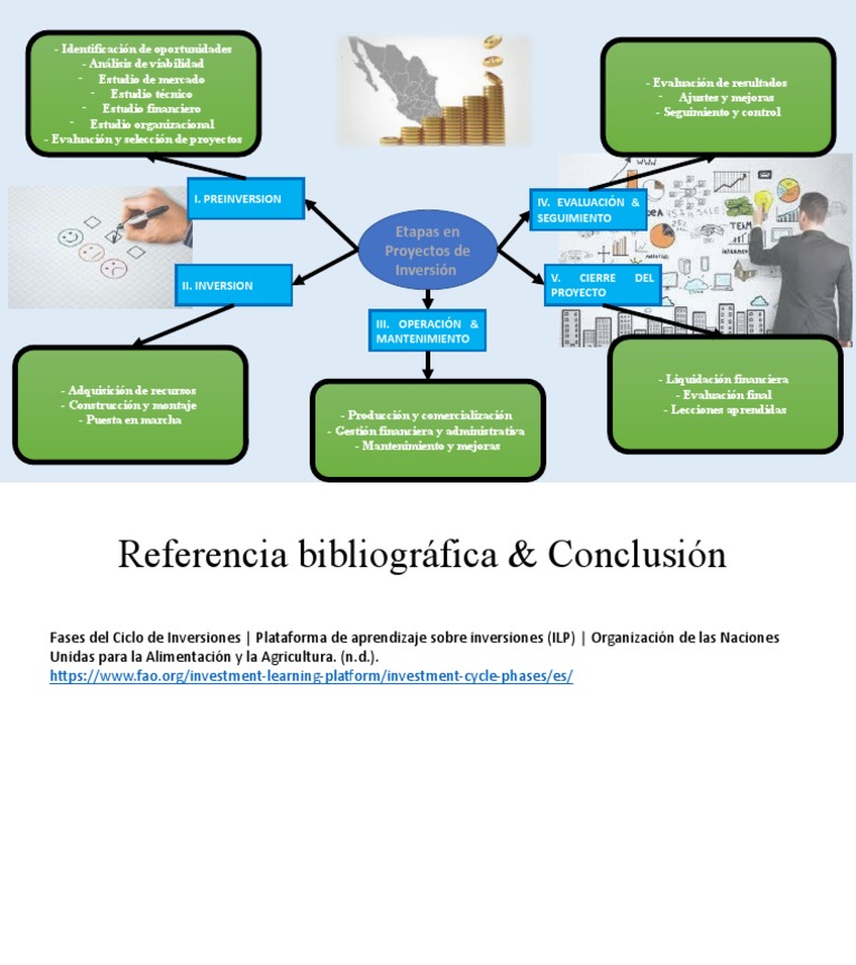 Atilano Fernando Mapa Mental Etapas de Proyectos de Inversión | PDF
