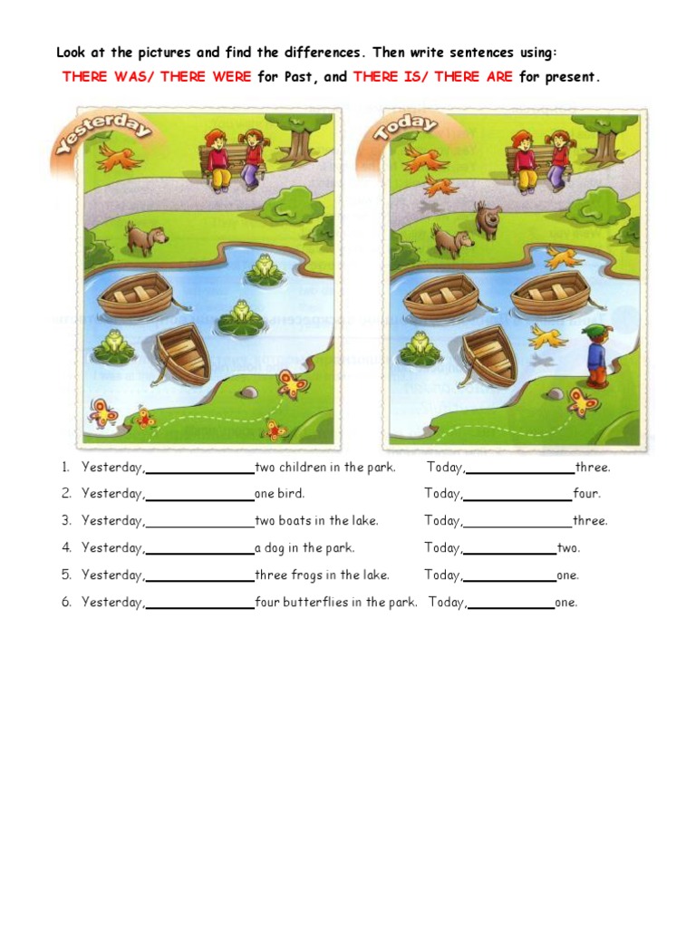 there be present and past | PDF