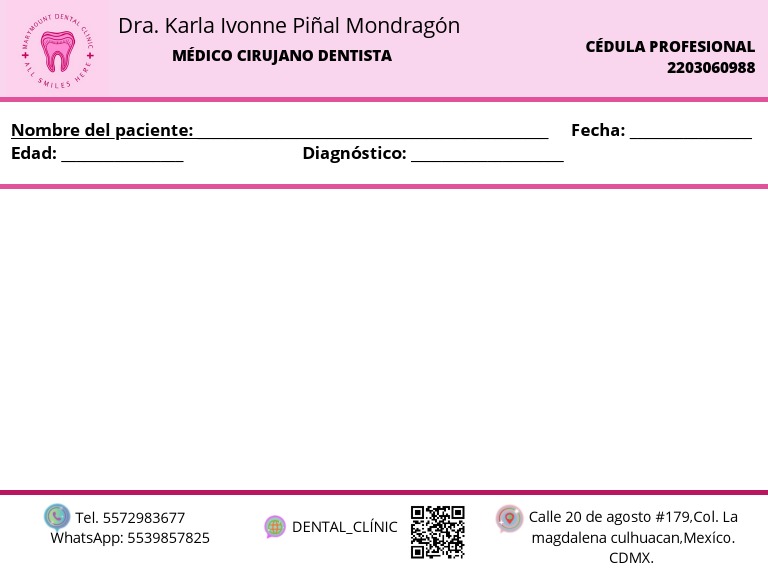 Receta Médica Pdf