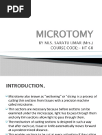 Histopath Cutting Sections | PDF | Histopathology | Histology