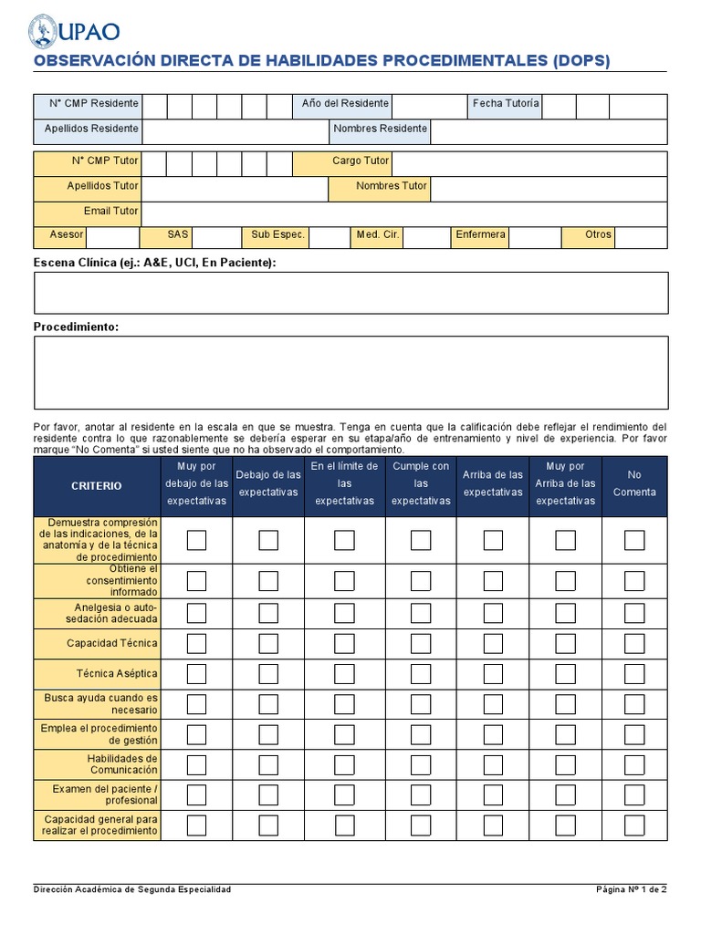 02 Formato DOPS v1 | PDF