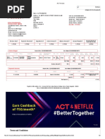 ACT Fibernet Invoice Download Guide | PDF | Invoice | Government