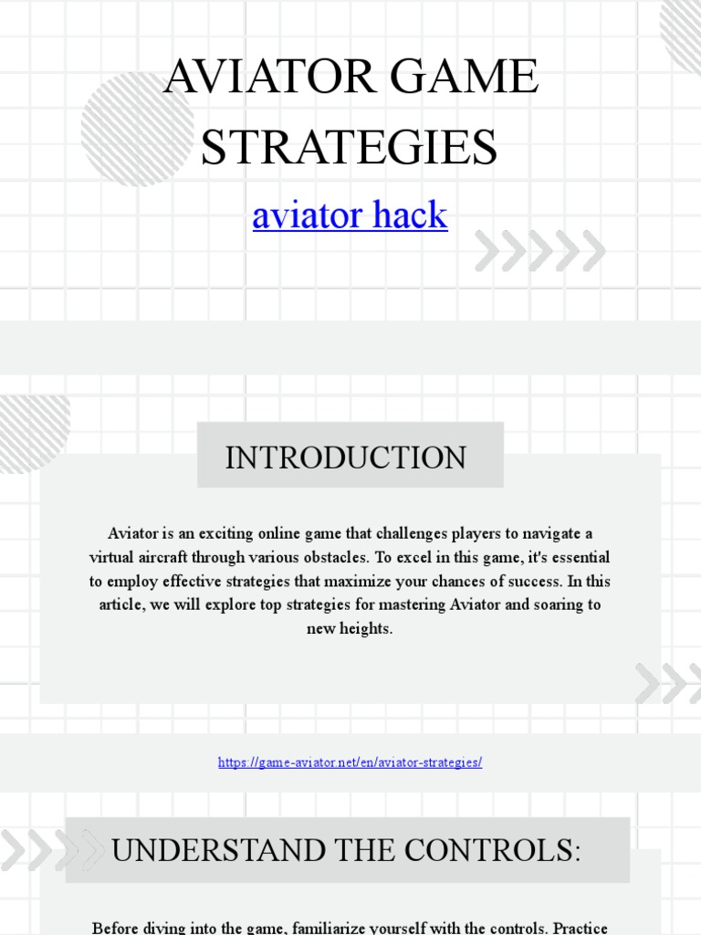 Aviator Game Hack | PDF
