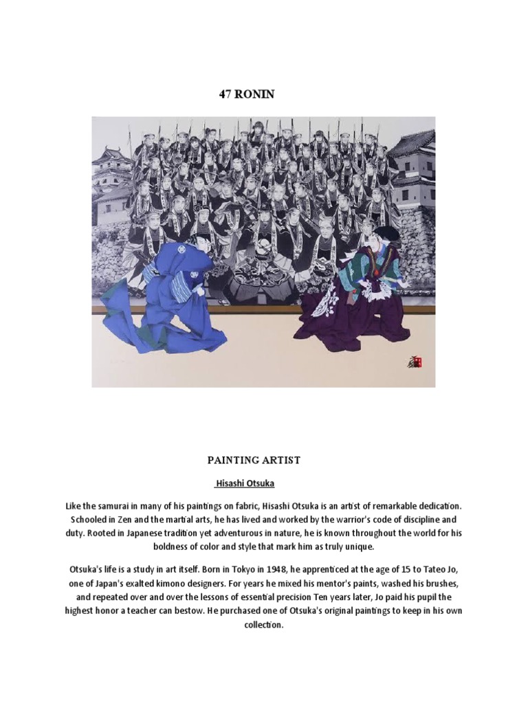 47 Ronin | PDF | Paintings | Ukiyo E