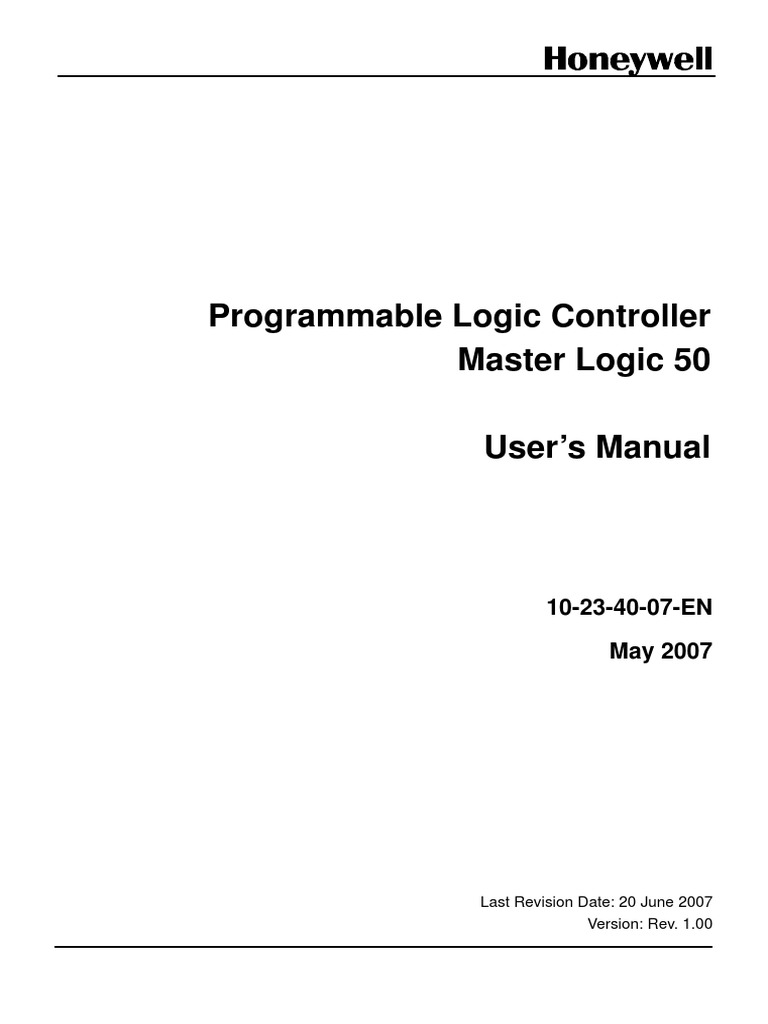Vdocuments - Masterlogic50 Manual English | PDF