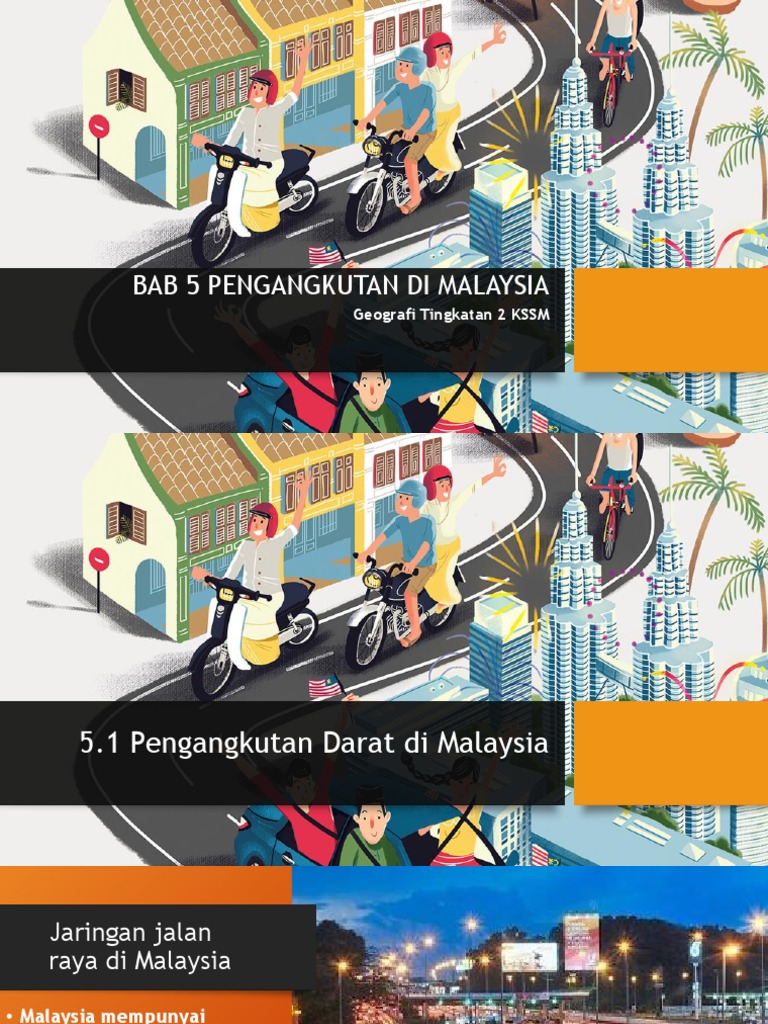 GEO T2 KSSM Bab 5 Pengangkutan Di Malaysia | PDF
