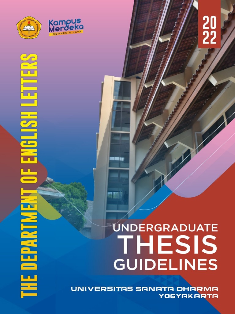 (FIXED) Undergraduate Thesis Guidelines 2022 Rev.4 2 | PDF