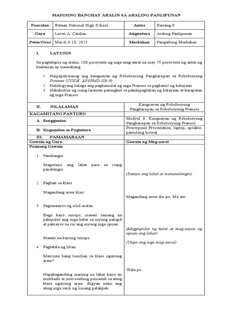 LP-Rebolusyong Pranses | PDF