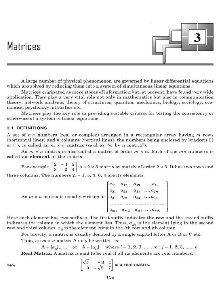 N. P. Bali - Matrices | PDF