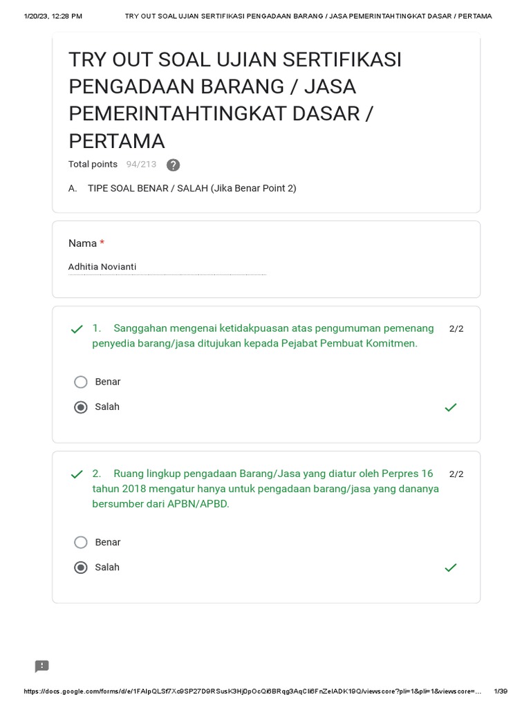 Soal 1 | PDF | Pengelolaan Keuangan & Uang