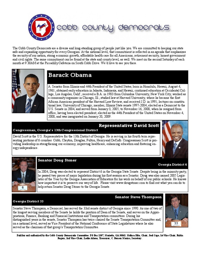 Flyer | PDF | Barack Obama | Politics Of The United States