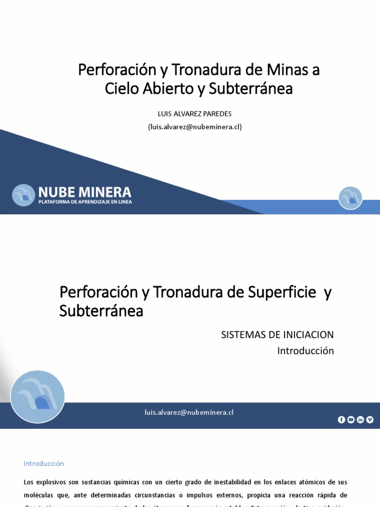 NUBE MINERA 12 Sistemas de Iniciacion | PDF