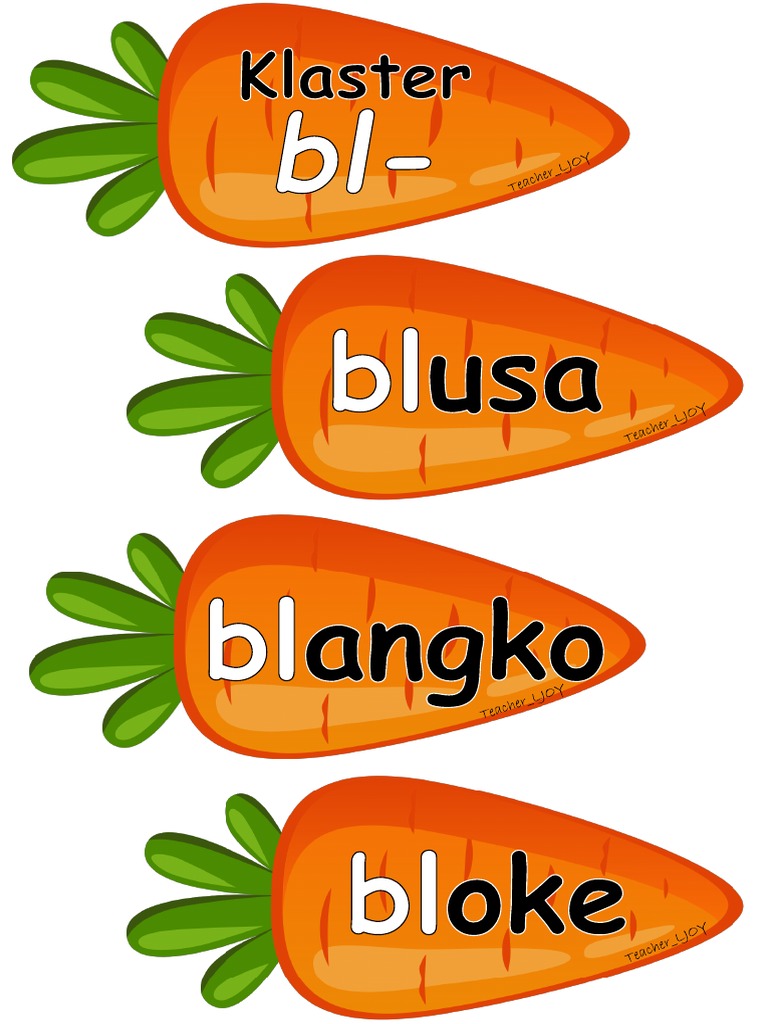 Klaster Words and Examples | PDF | Wellness