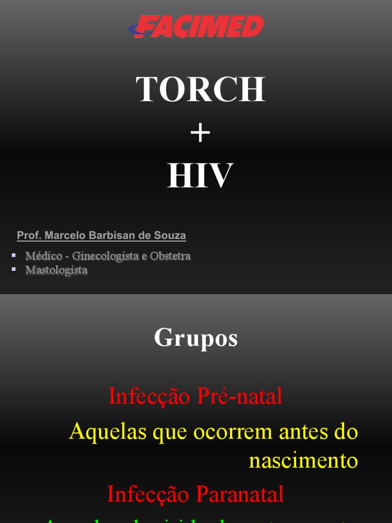Torch + HIV: Médico - Ginecologista e Obstetra Mastologista | PDF