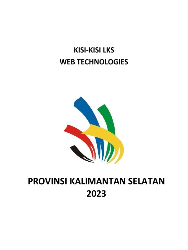 Kisi-Kisi Web Technologies 2023 | PDF | Html | Java Script