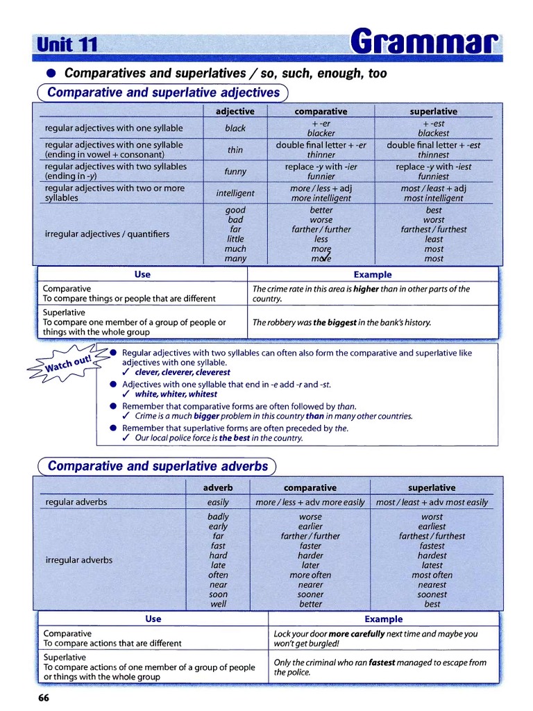 Unit 11. Comparatives + So - Such. Des B2 | PDF