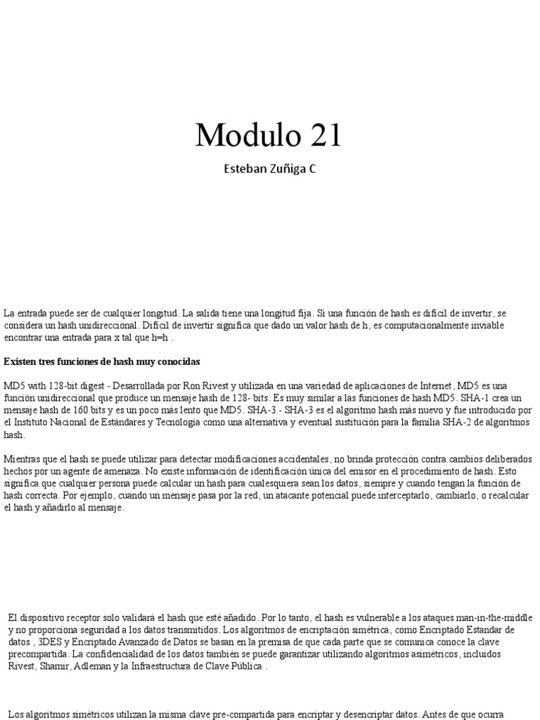 Modulo 21 | PDF | Informática | Tecnología