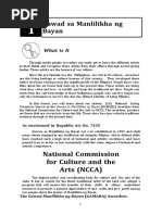 16 Gamaba Awardees | PDF | Weaving | Philippines