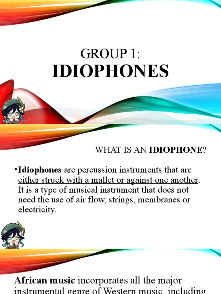 Idiophones I Mapeh | PDF | Musical Instruments | Drum